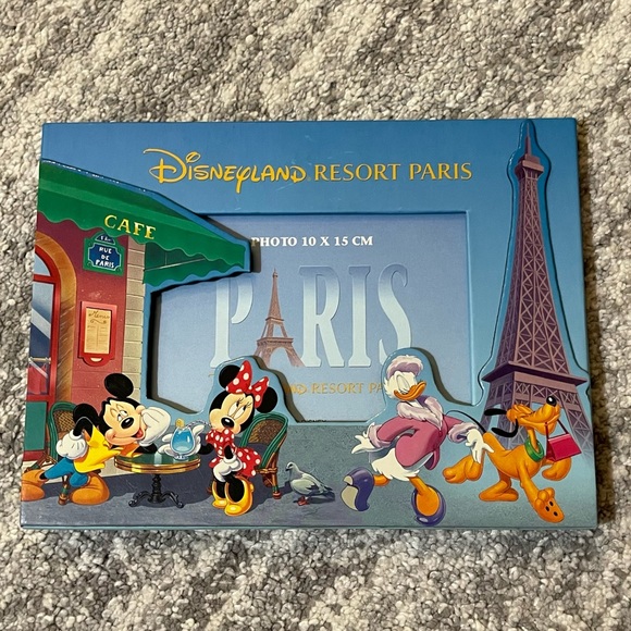 Disney | Art | Authentic Disneyland Paris Picture Frame | Poshmark